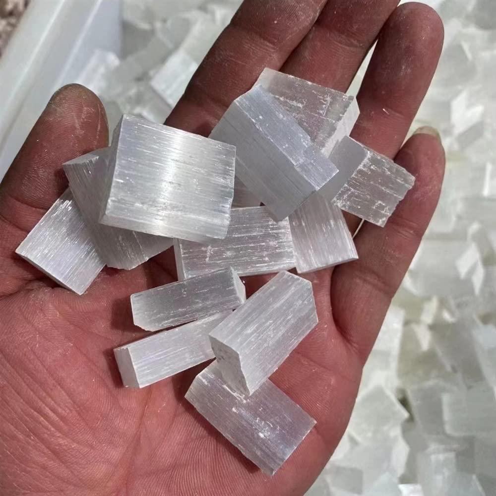 Natural Magic Natural Crushed Stone Fragments White Quartz coarse Stone ...