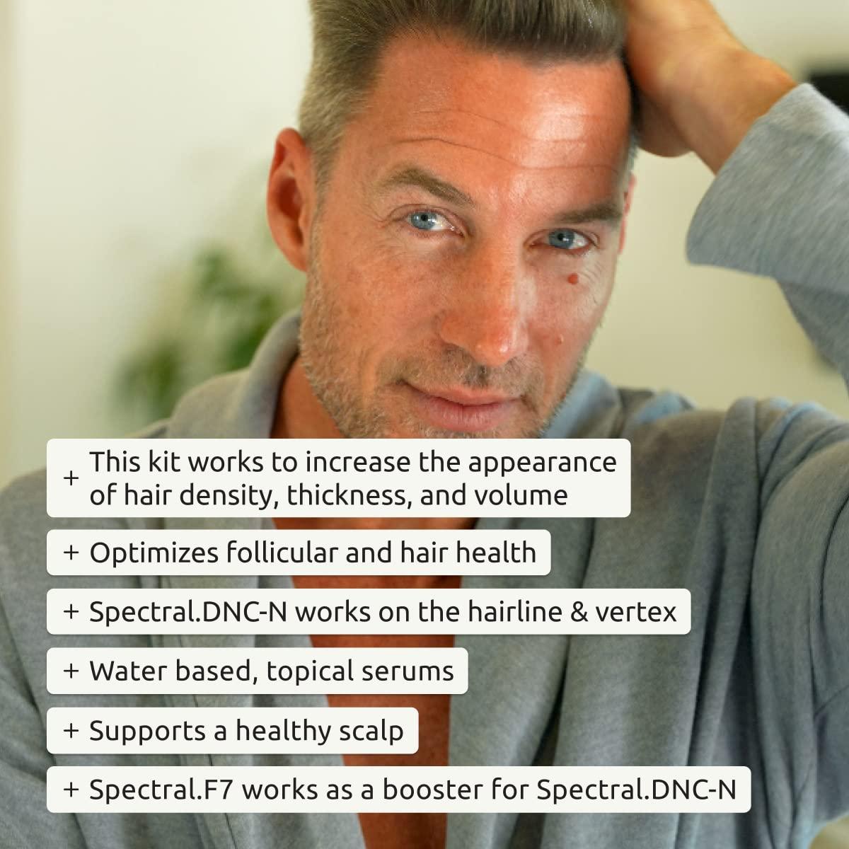 Spectral.DNC-N & Spectral.F7 Hair Growth Serum Bundle - Hair Loss ...