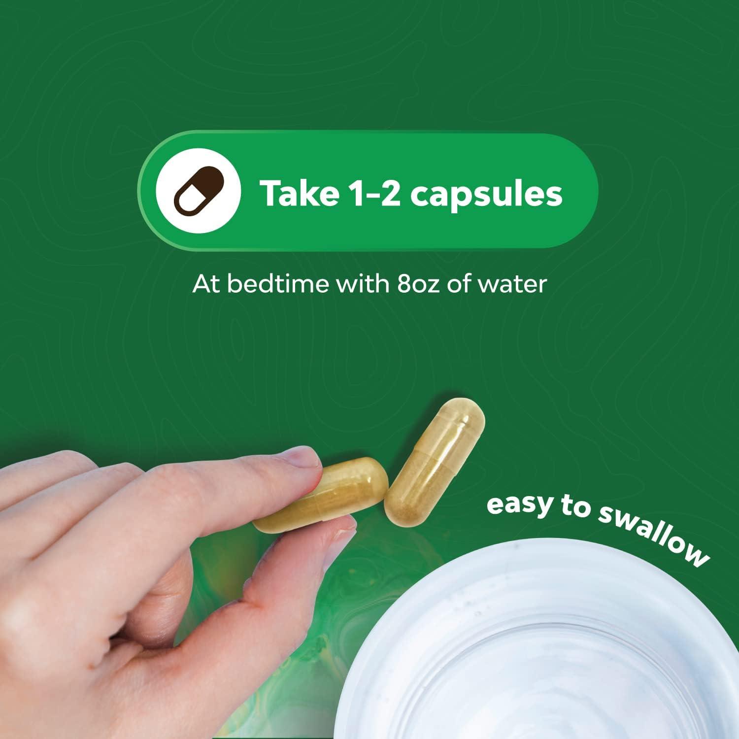 Herbal Laxative Capsules with Probiotics for Natural Colon Detox & Digestive Support - Triple ...