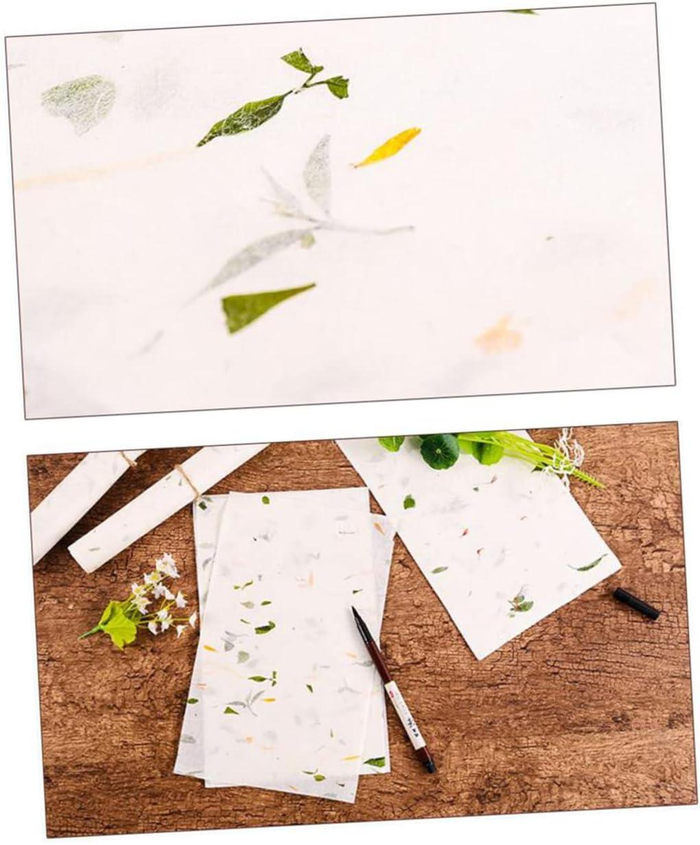 KONTONTY 40 Sheet Sumi Drawing Rice Sketch Books Stationary Natural ...
