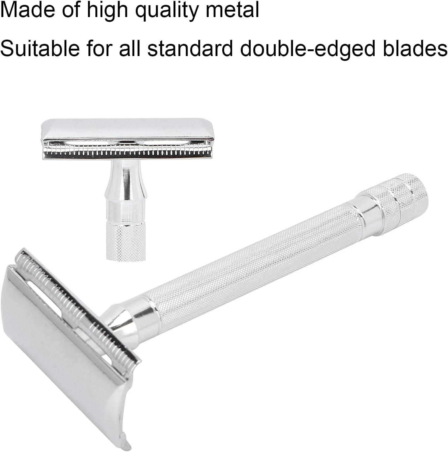 Buy Manual Razor Plane - Durable Metal Double-Ended Safety Razor for ...