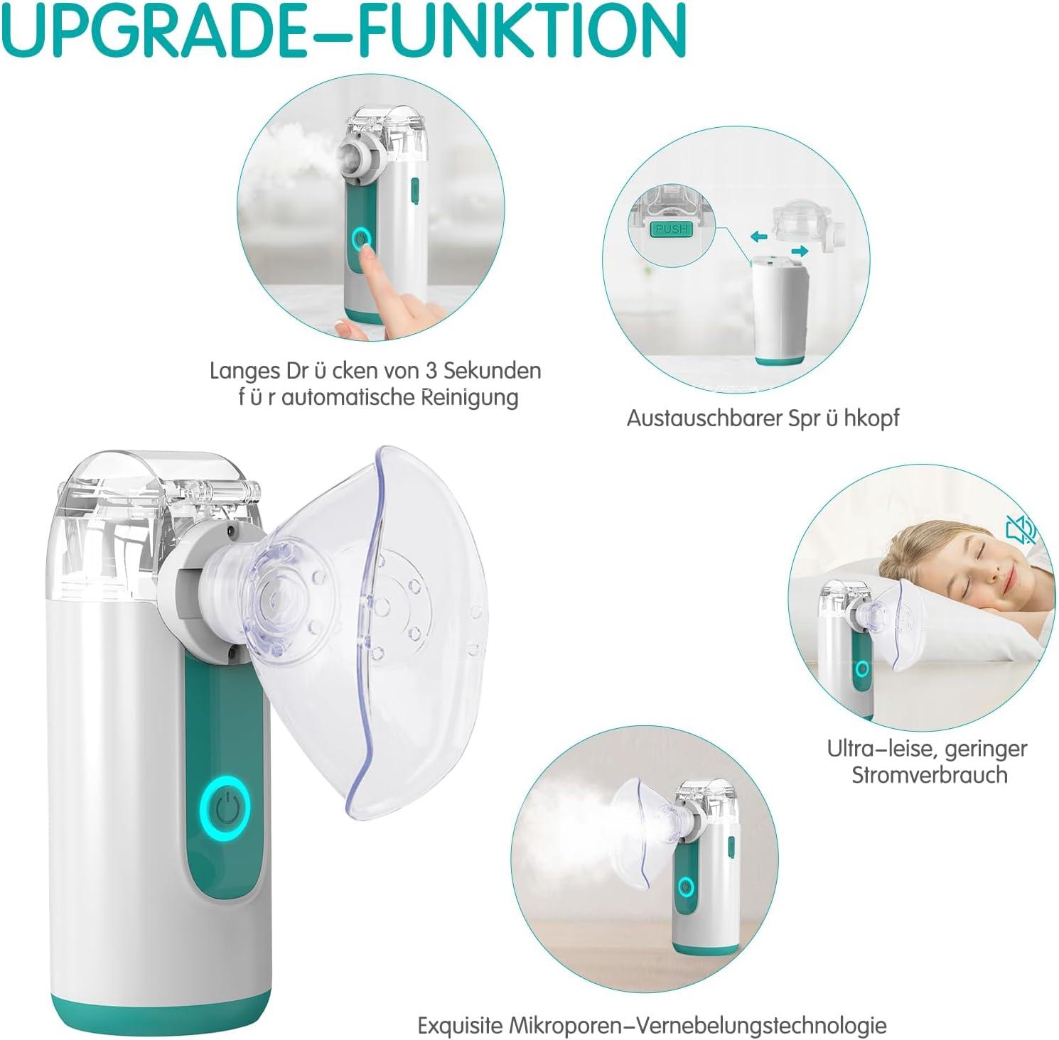 HithinkMed Portable Inhalation Device for Adults & Children | Quiet ...
