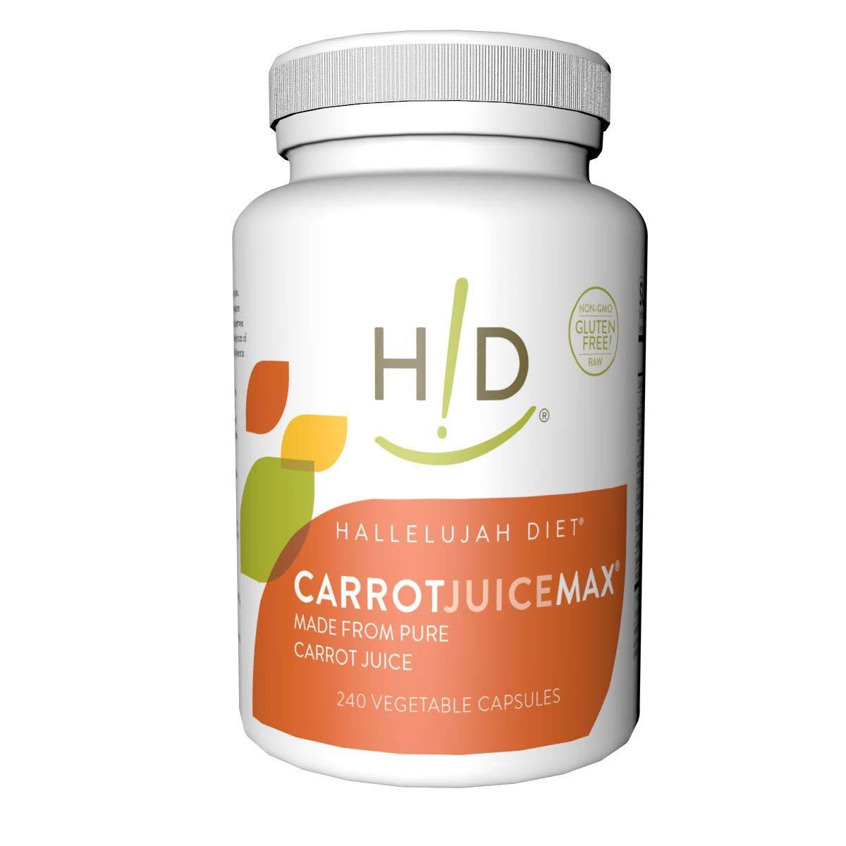 Carrot Juice Max 240 Capsules - Powerful Antioxidant Supplement | Buy ...