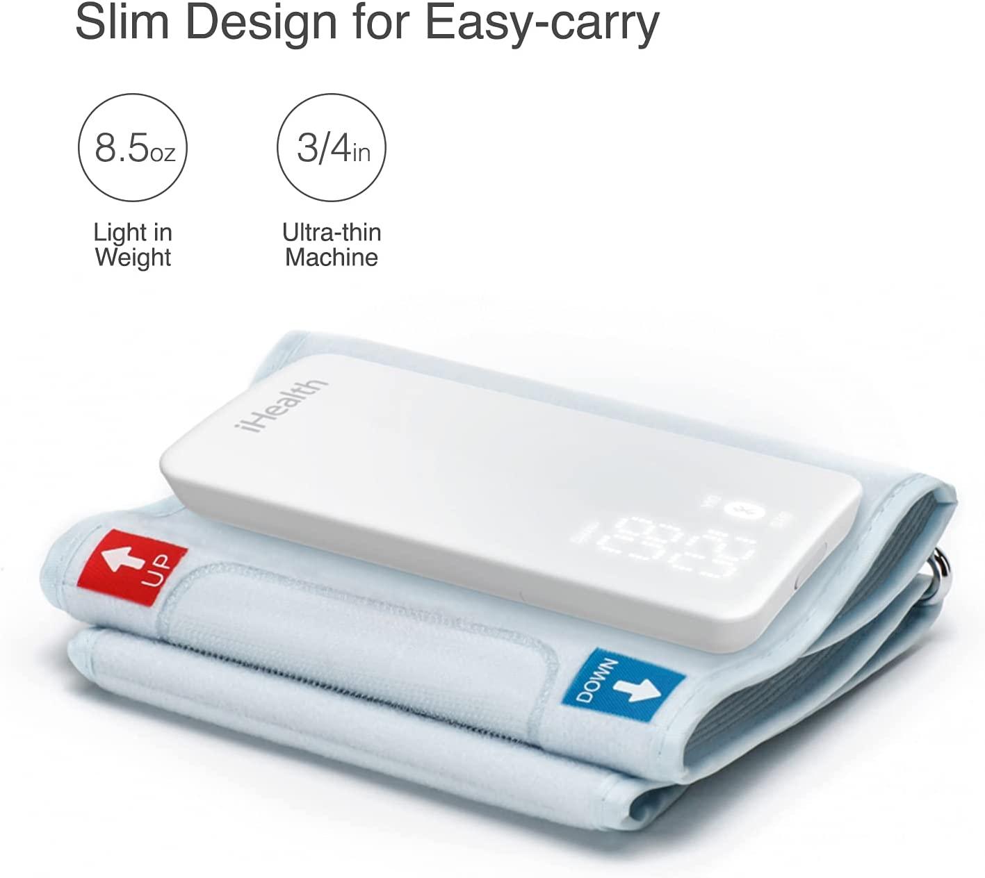 iHealth Neo Wireless Blood Pressure Monitor with Bluetooth, Upper Arm ...