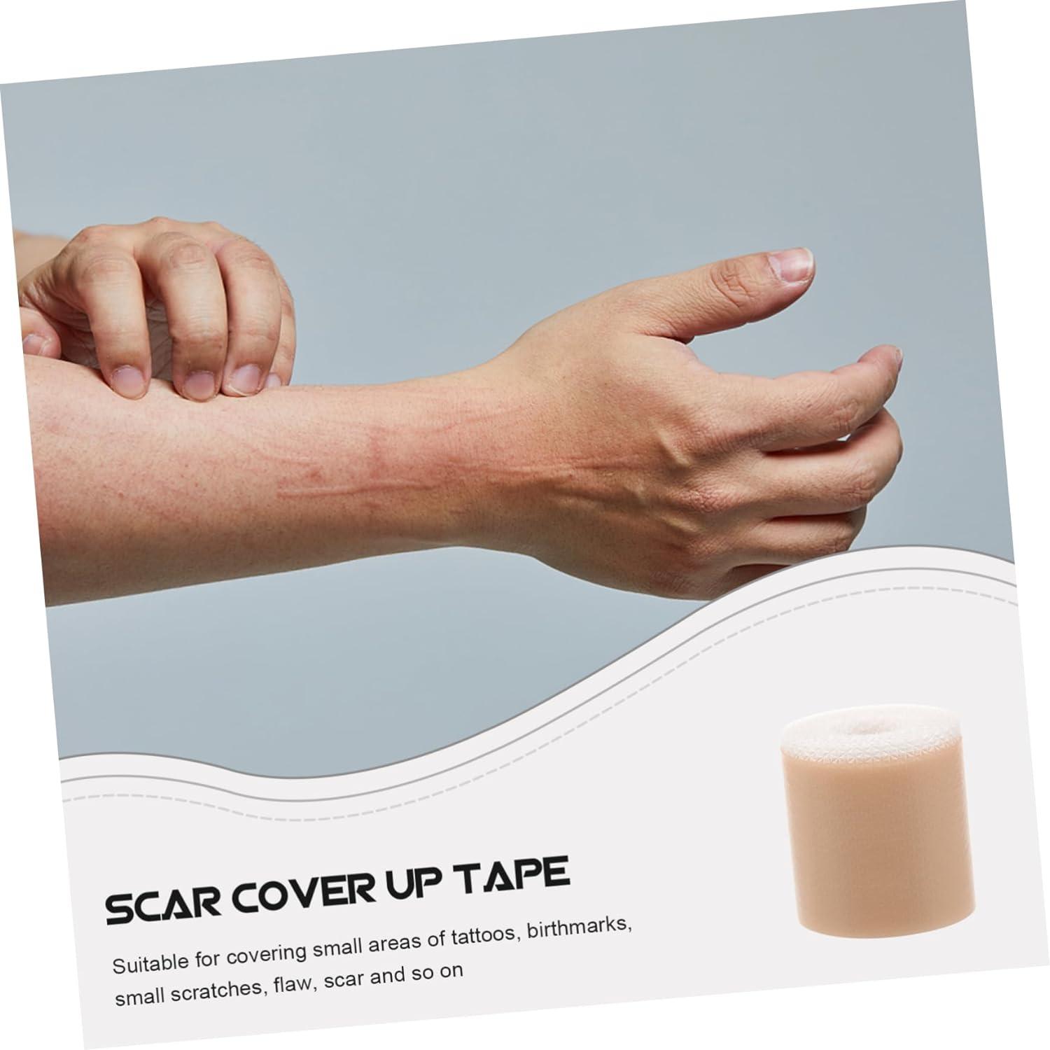Medical Tape Roll for Scar Stickers Repair & Keloid Scar Removal - 33x5 ...