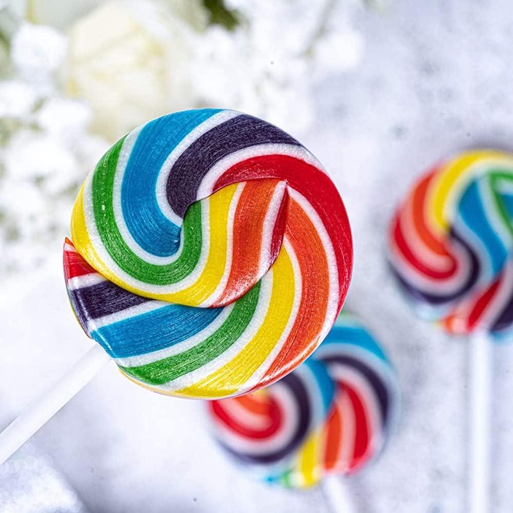 Candy Pops Large Wheel Mixed Lollipops 75g - Party Bag Sweets Cake ...