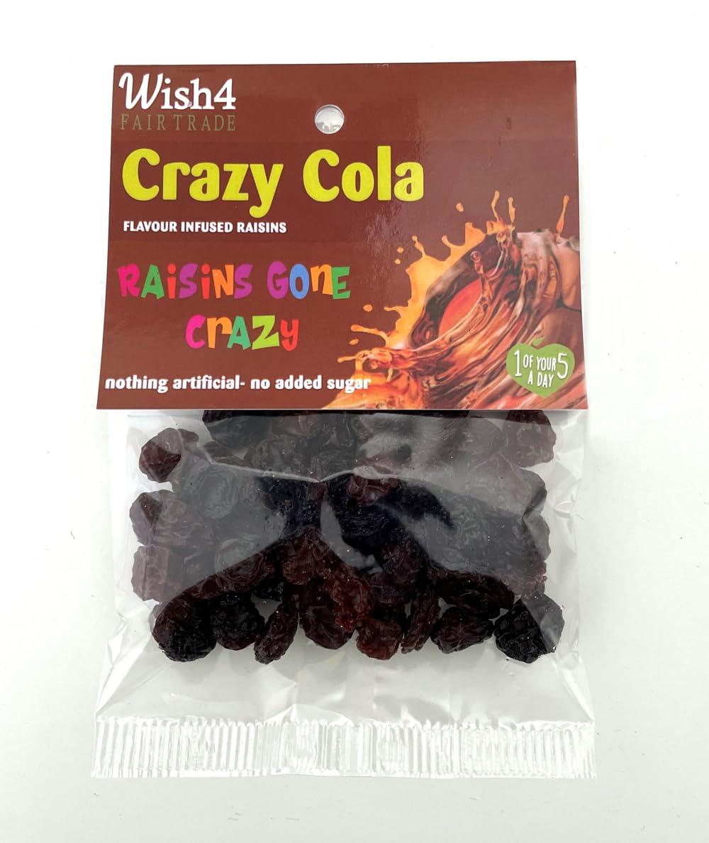 Wish4 Fairtrade Infused Raisins 30g x12 (Cola Infused Raisins) | Buy ...
