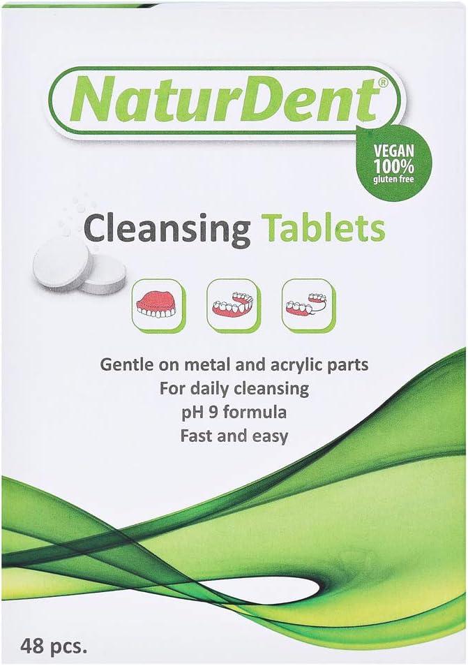 Natural Dent Cleaning Tablets - Eco-Friendly Teeth Whitening & Stain ...