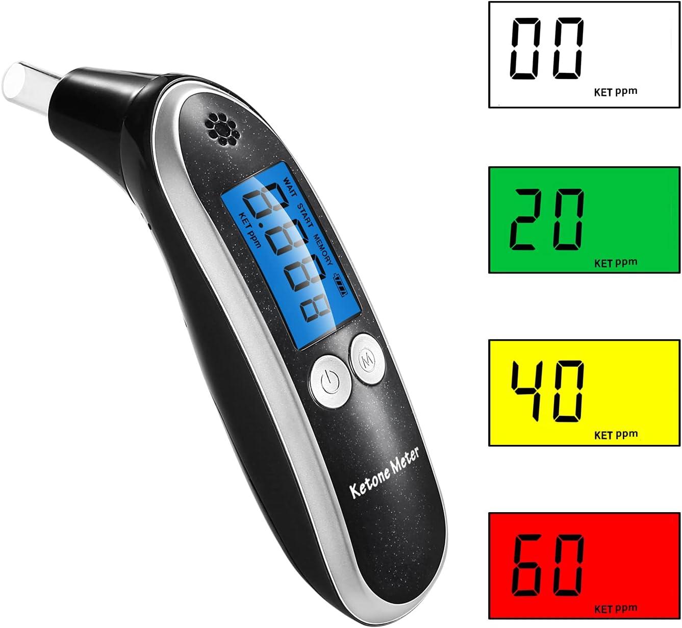 Portable Digital Ketone Meter - Breath Ketone Analyzer for Ketosis ...