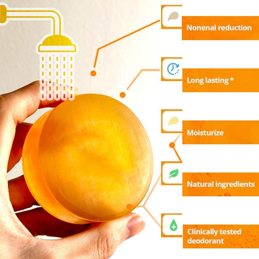 KAWA Anti-Aging Odor Soap with Japanese Persimmon & Green Tea Extract ...