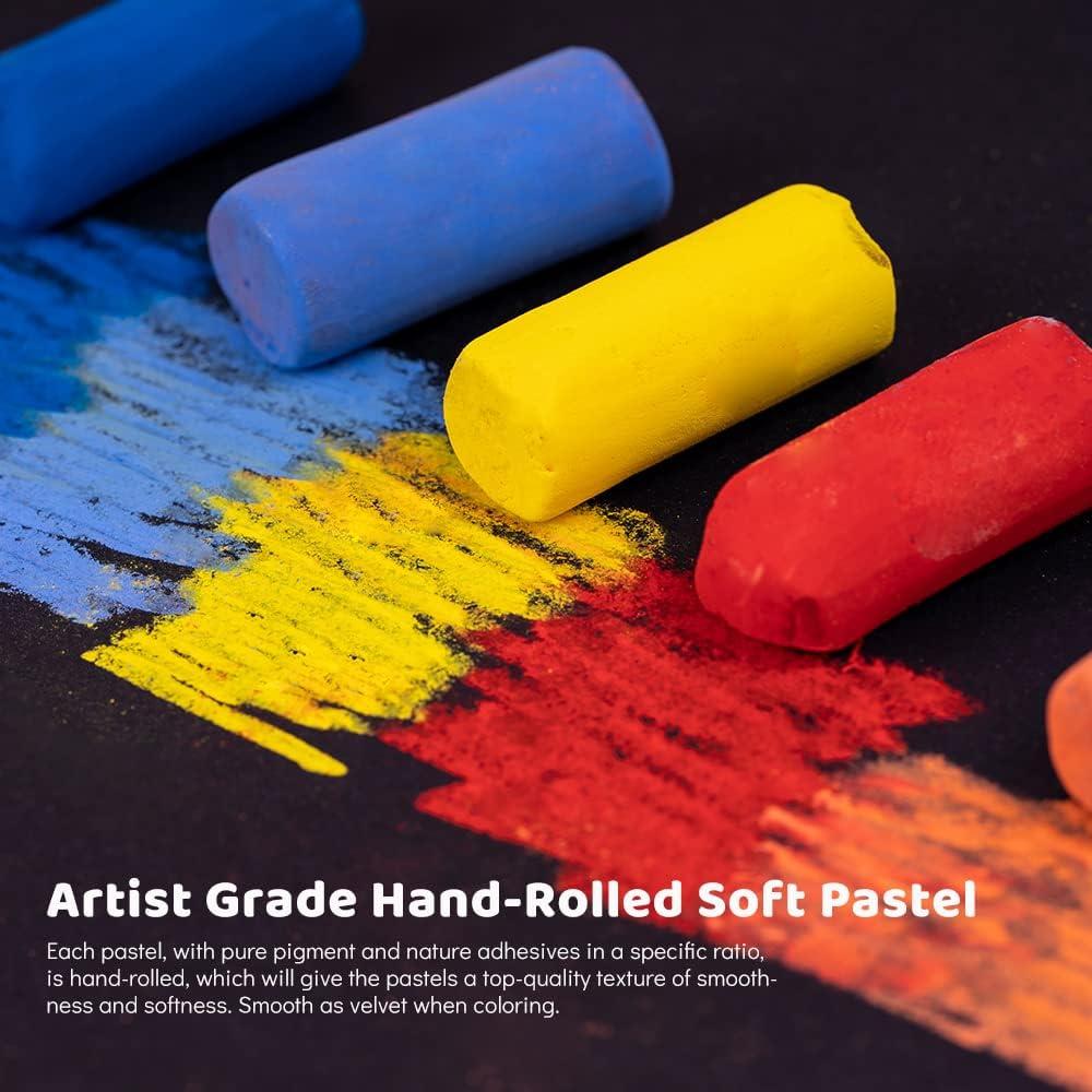 Paul Rubens Professional Soft Pastels - 40 Portrait Colors for Painting ...