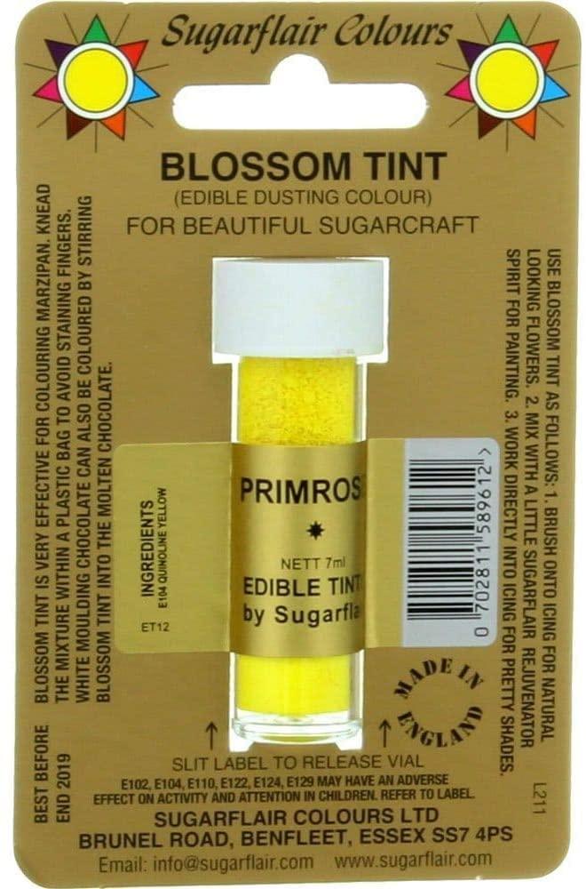Sugarcraft Sugarflair Colour Blossom Tint Powder Dust Primrose 7ml | Buy Now with Express ...