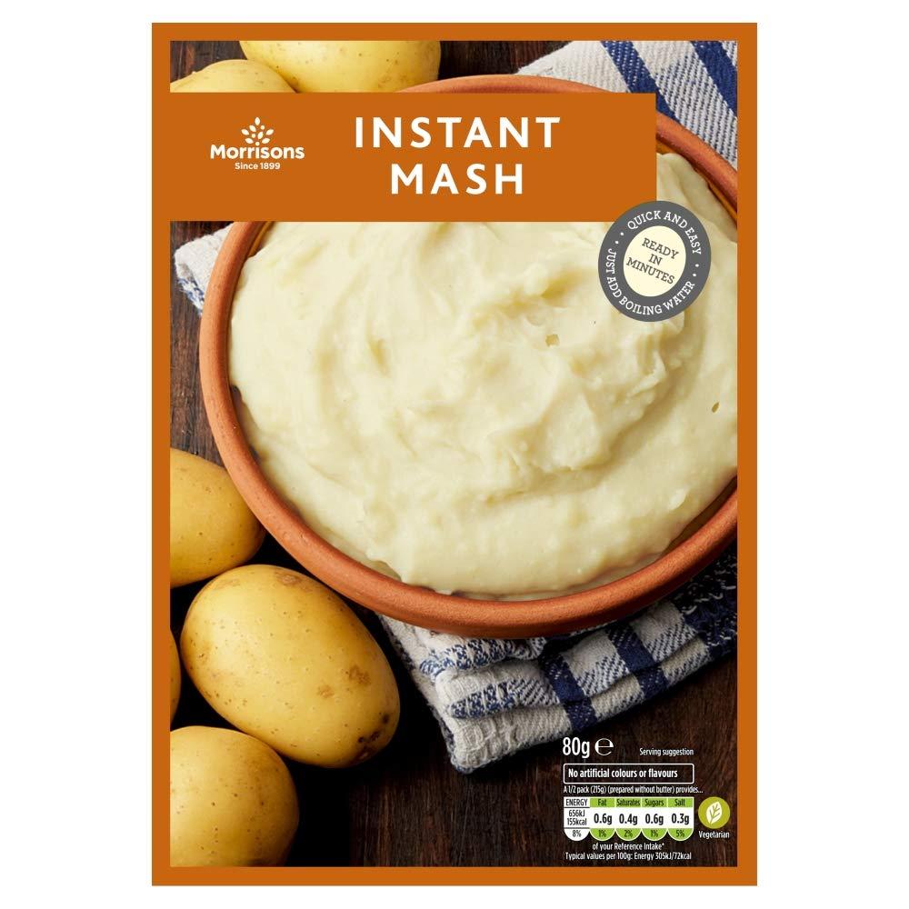 Morrisons Quick and Easy Plain Mash 80 g x 10 | Buy Now with Express ...