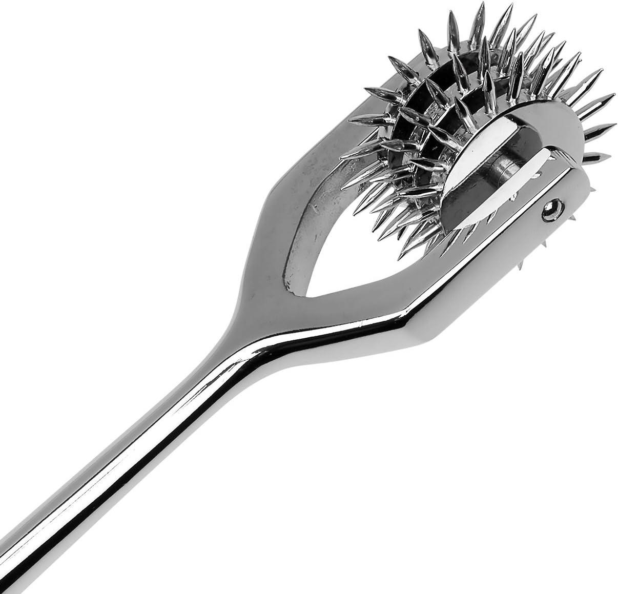 May Premium Nerve Wheel - Stainless Steel Pain Roller with 3 Rollers ...