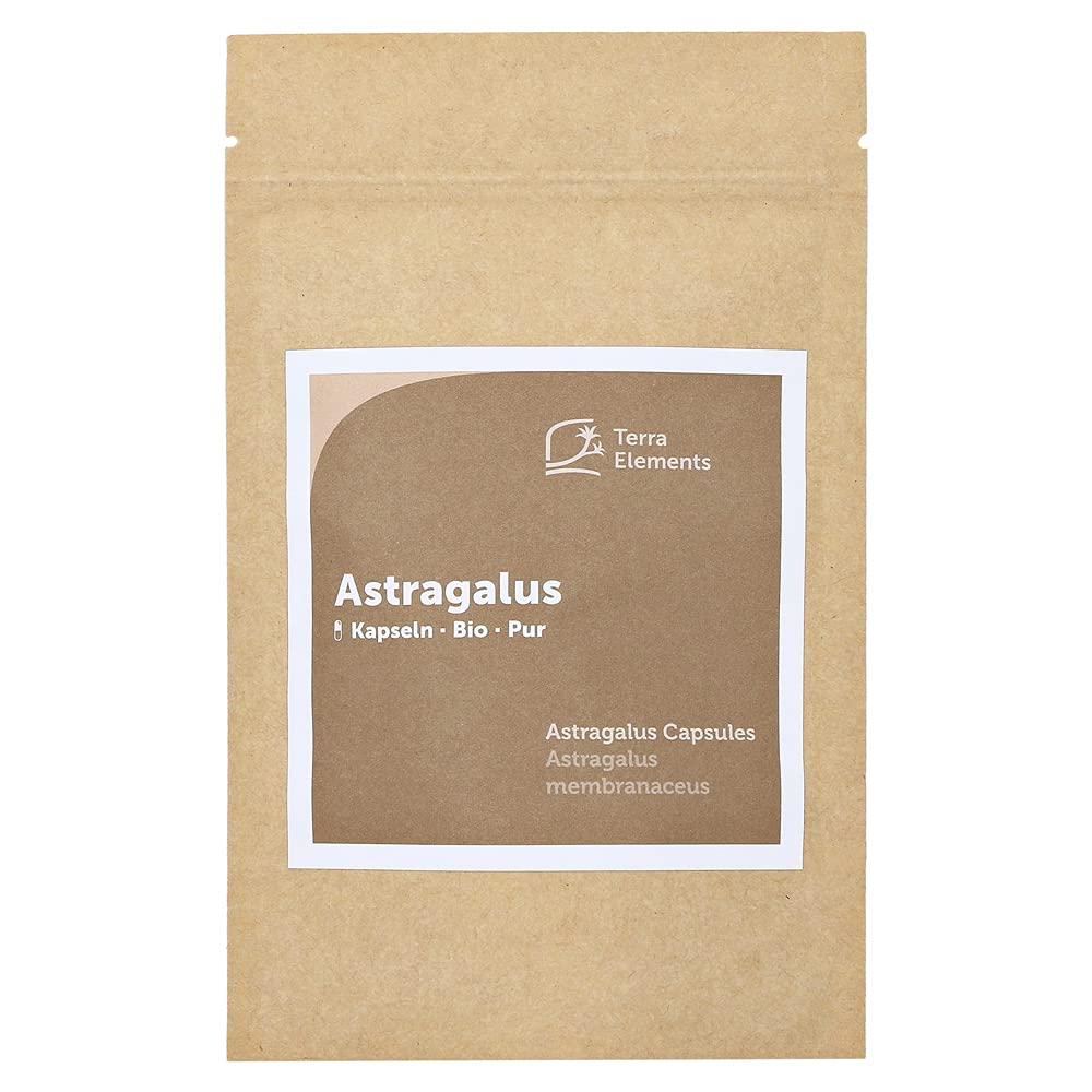 Terra Elements Organic Astragalus Capsules (400 mg 150 pcs) - 100% Pure ...
