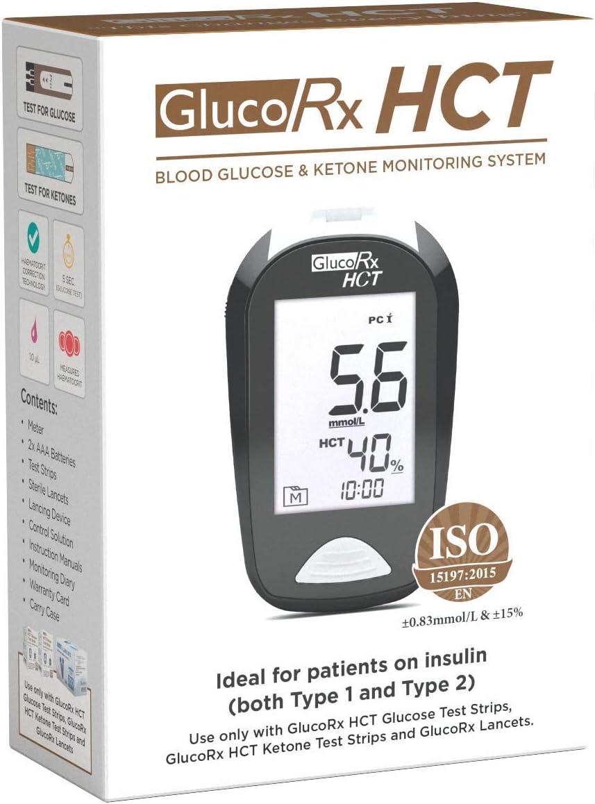 GlucoRx HCT Blood Glucose Monitoring System | Buy Now with Express ...