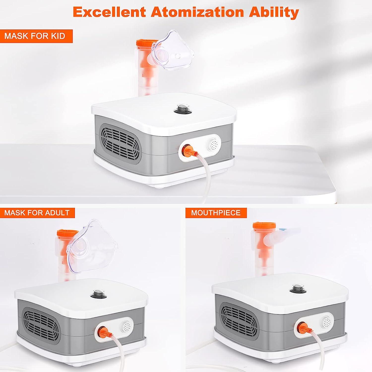 Portable Nebulizer Machine for Adults and Kids - Desktop Asthma Steam ...