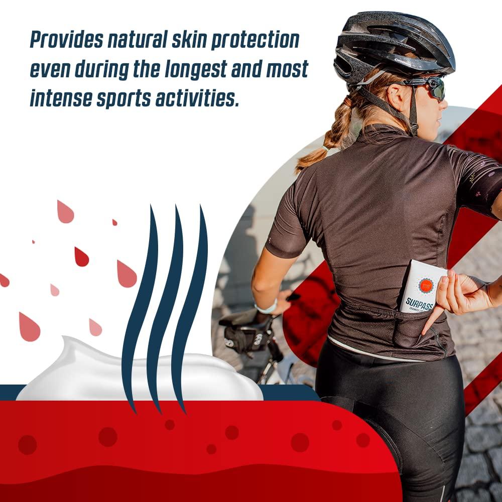 SURPASS Natural All-Sports Anti-Chafing Chamois Cream for Friction ...