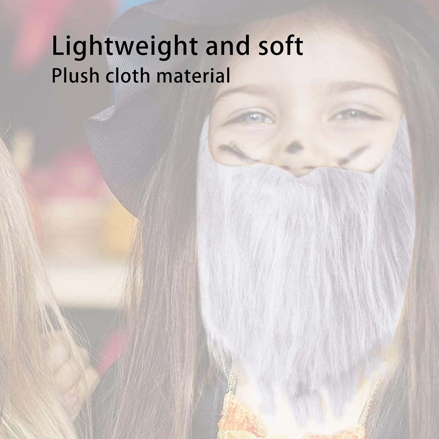 Grey Beard Fancy Dress Fake False Beards And Moustaches Costume ...