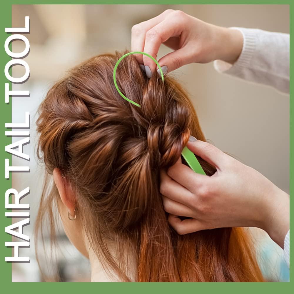 Topsy Hair Tail Tools TsMADDTs 6-Pack Hair Loop Tool Set with French ...