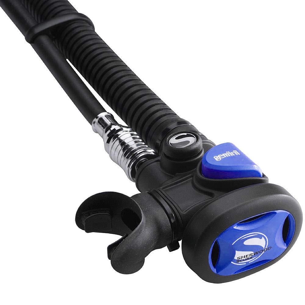Blue SHERWOOD SCUBA Gemini: Alternate Air Source & BCD Inflator Combo ...