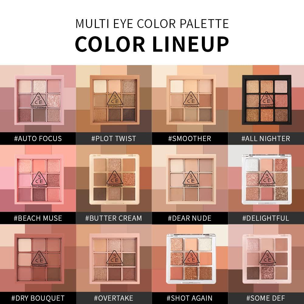 3CE Mood Recipe Multi Eye Color Palette #OVERTAKE - 9 Tone Eyeshadows ...