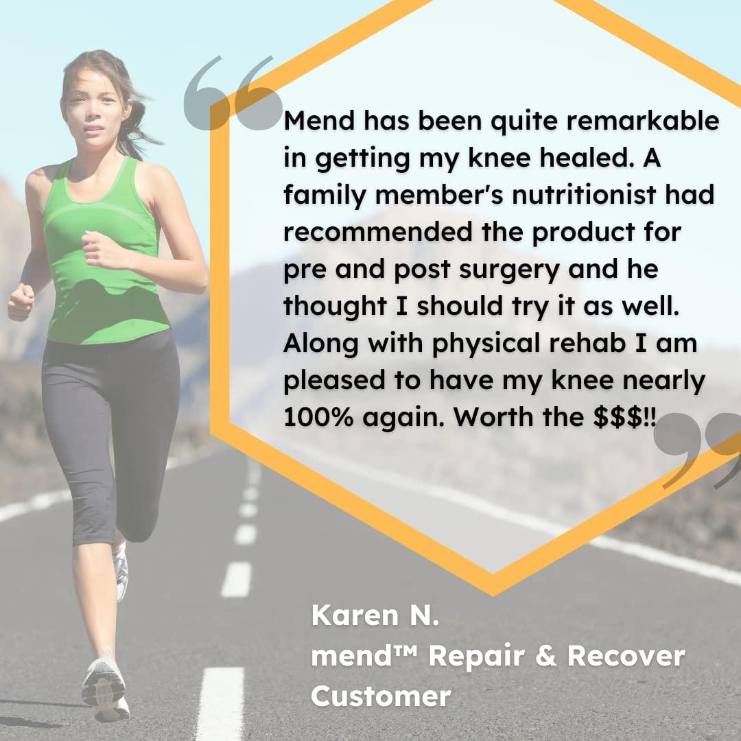 MEND Repair & Recover: Joint, Wound, & Bone Healing Supplement ...
