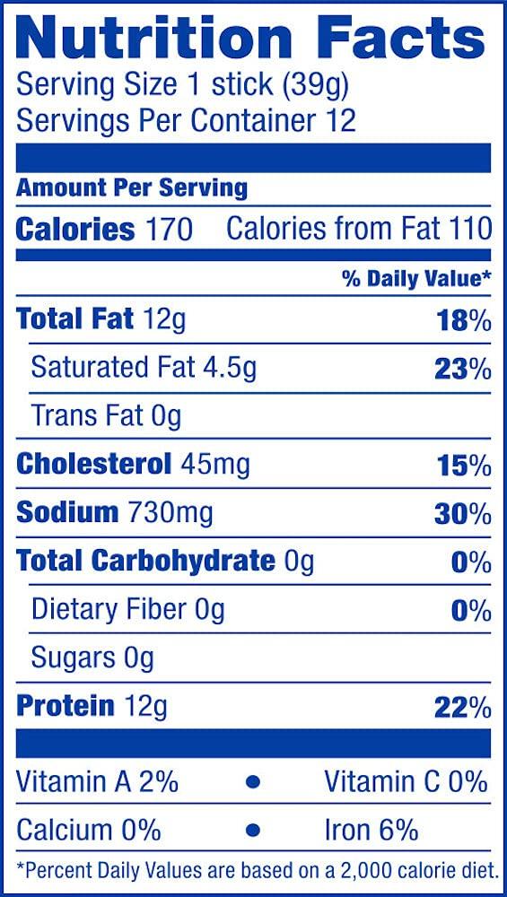 Bavarian Meats Landjaeger German Style Smoked Sausage Snack Sticks 2 ...