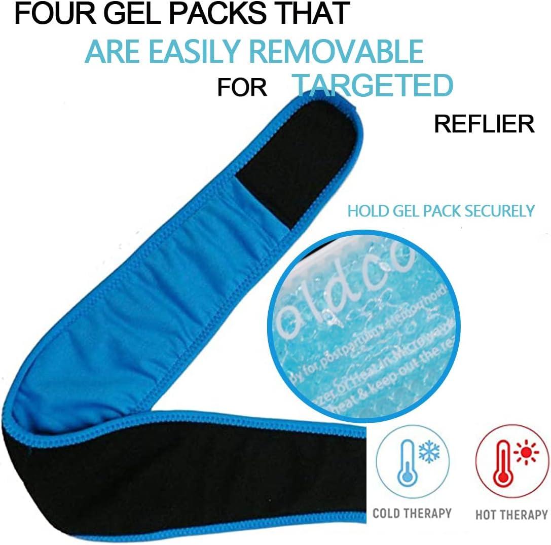 Face Ice Pack -Face Ice Pack for Wisdom Teeth Jaw Head and Chin Relief ...