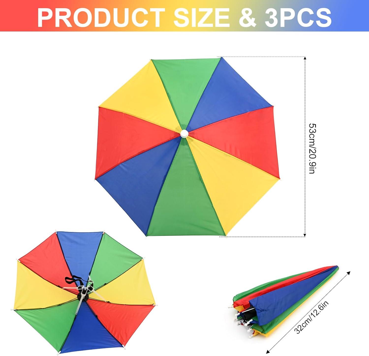 Buy Bekecidi Adjustable Rainbow Rain Screen Hat | Waterproof Fishing ...