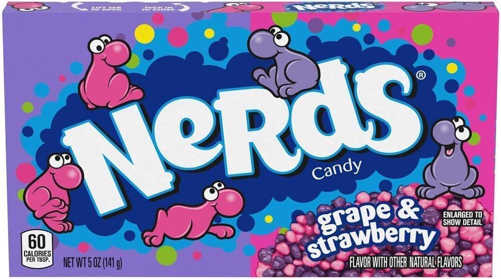Nerds Candy American Sweets Mix Bundle Grape & Strawberry - 5 Oz | Buy ...