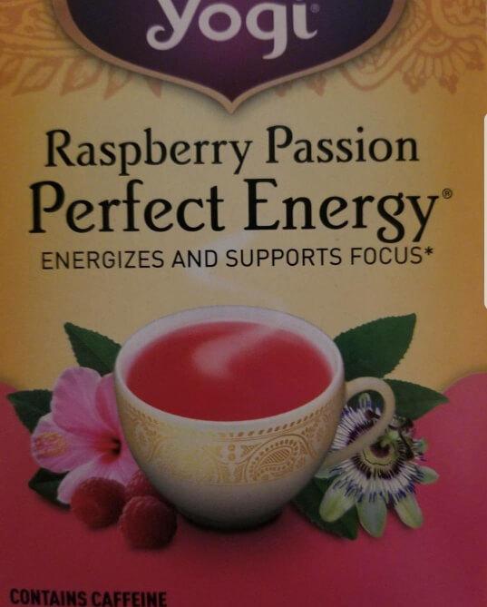 Yogi Raspberry Passion Tea (6 Pack) - Energizing Green & Black Blend ...