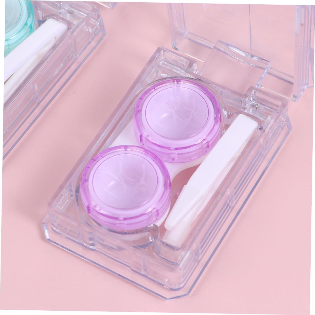 Partykindom 6 STK Mini Contact Lens Container Set - Cute Waterproof ...