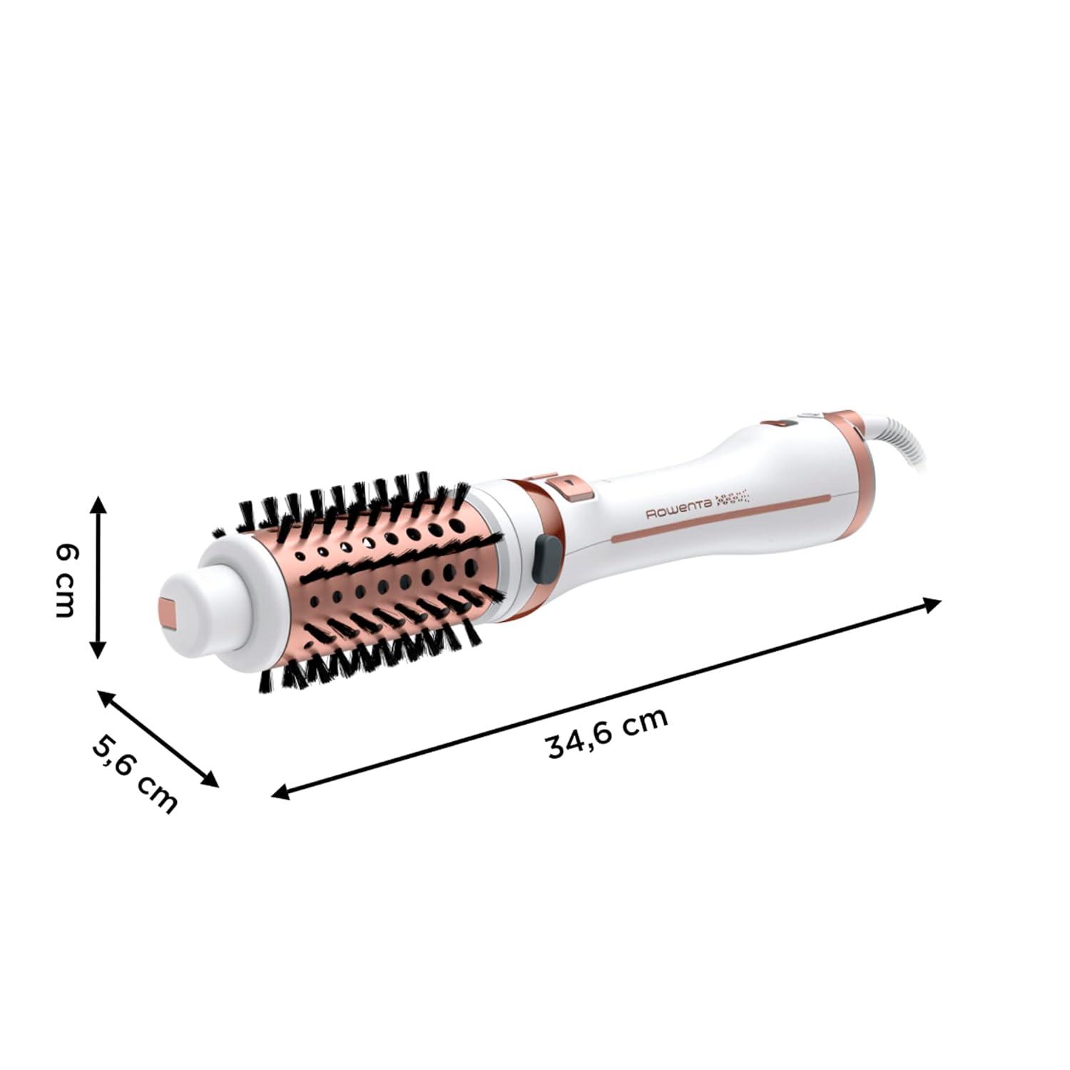 Rowenta Brush Activ Ultimate Care Rotating Hot Air Brush 2 in 1 Styling ...