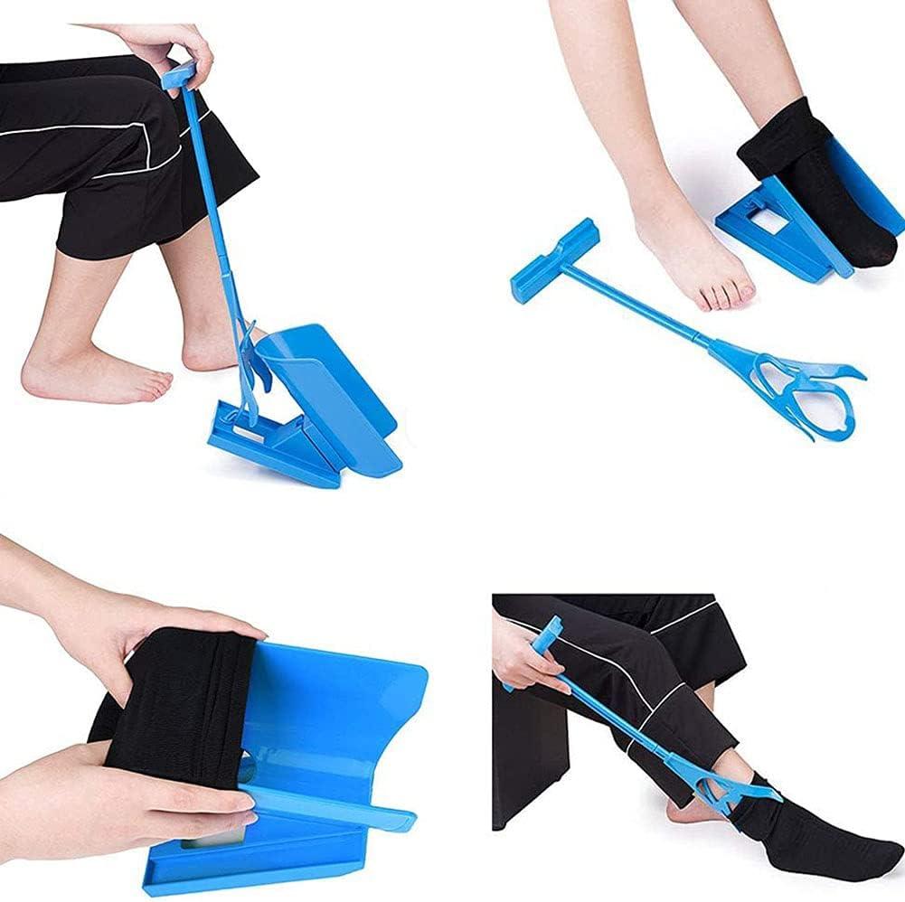 Easy Sock Aid Device for Seniors | Sock Slide Helper Kit for Effortless ...