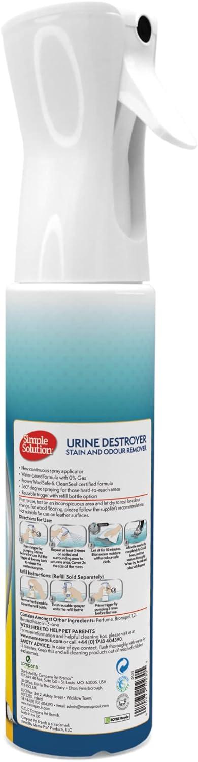 Simple Solution New Spray Technology Urine Destroyer | Pet Stain and ...