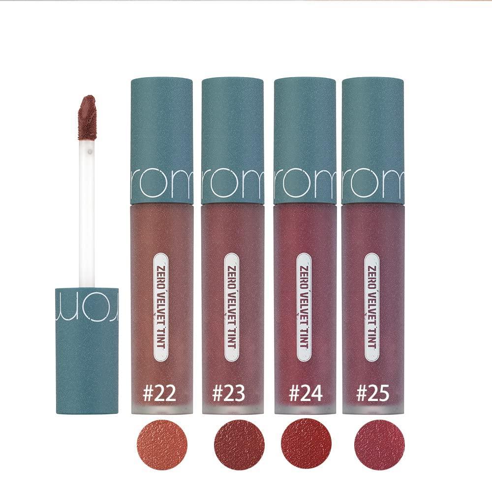 Rom&nd Zero Velvet Tint 23 Vintage Taupe - Velvety Matte Liquid Lip ...