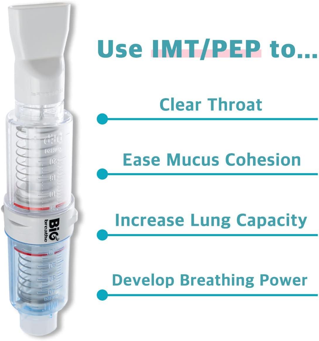 Bigbreathe IMT/PEP | Three-Mode Breathing Exerciser for Seniors ...