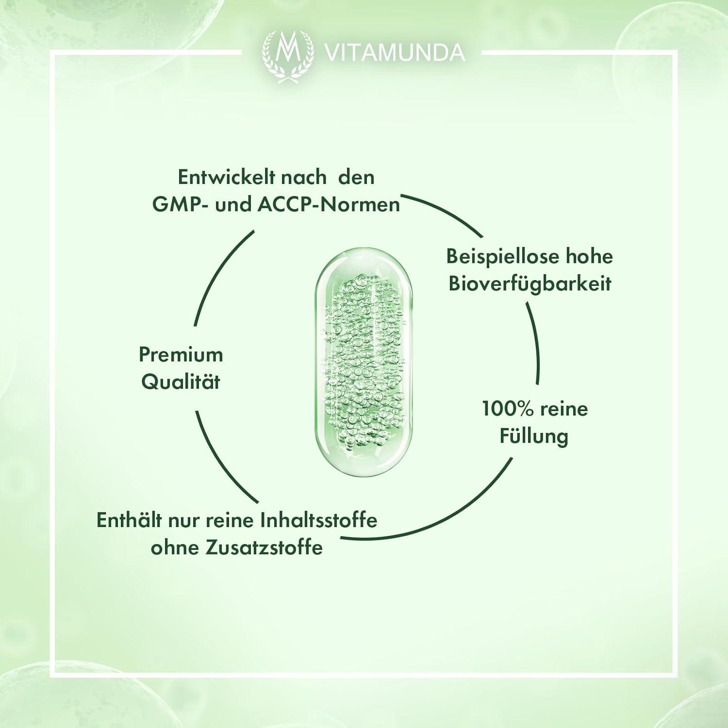 Vitamunda Enzyma Pro | 60 Capsules | 14 Essential Digestive Enzymes ...