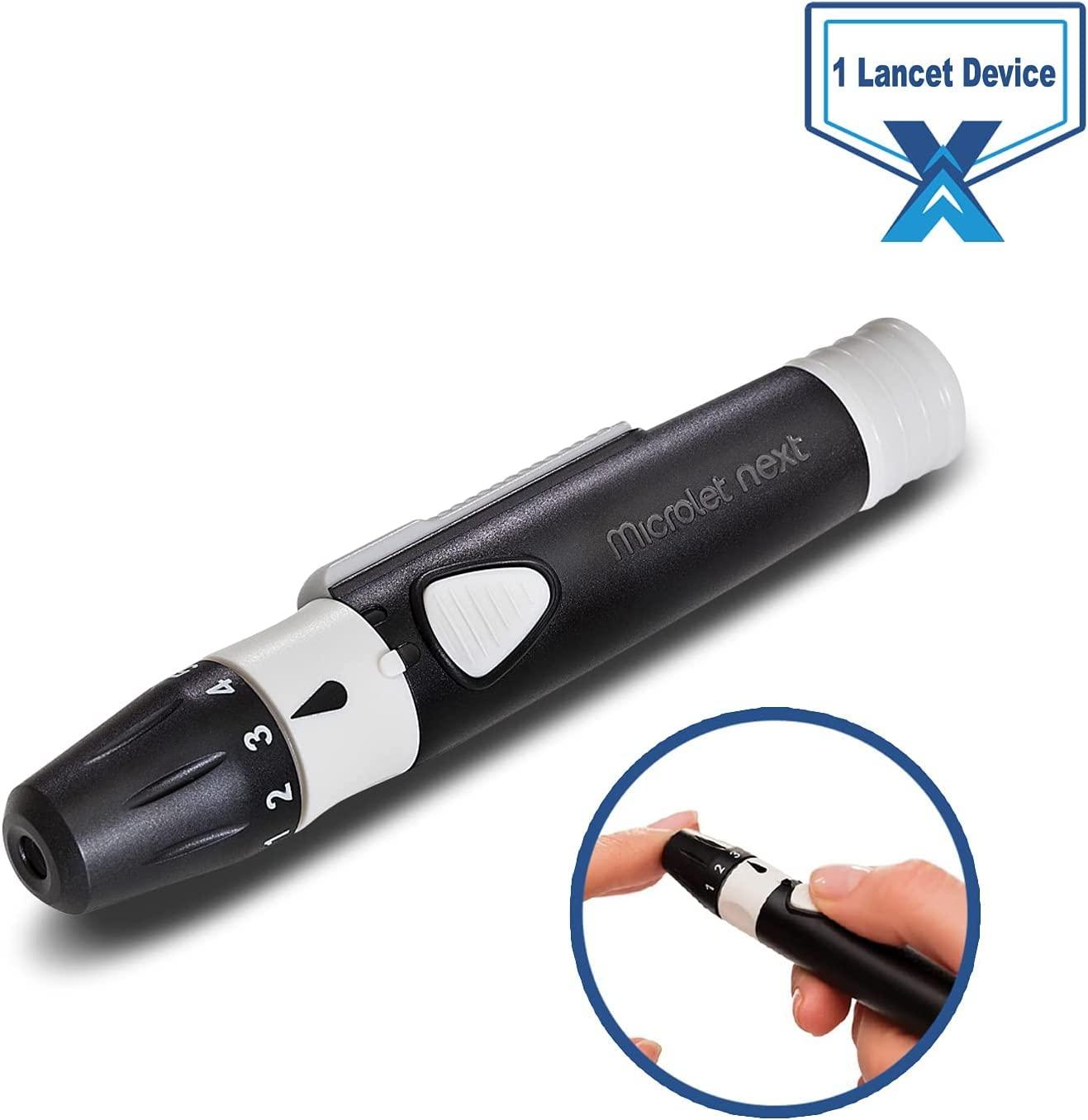 Next-Level-Med Diabetes Testing Kit - 200 Strips, 200 Lancets, Glucose ...