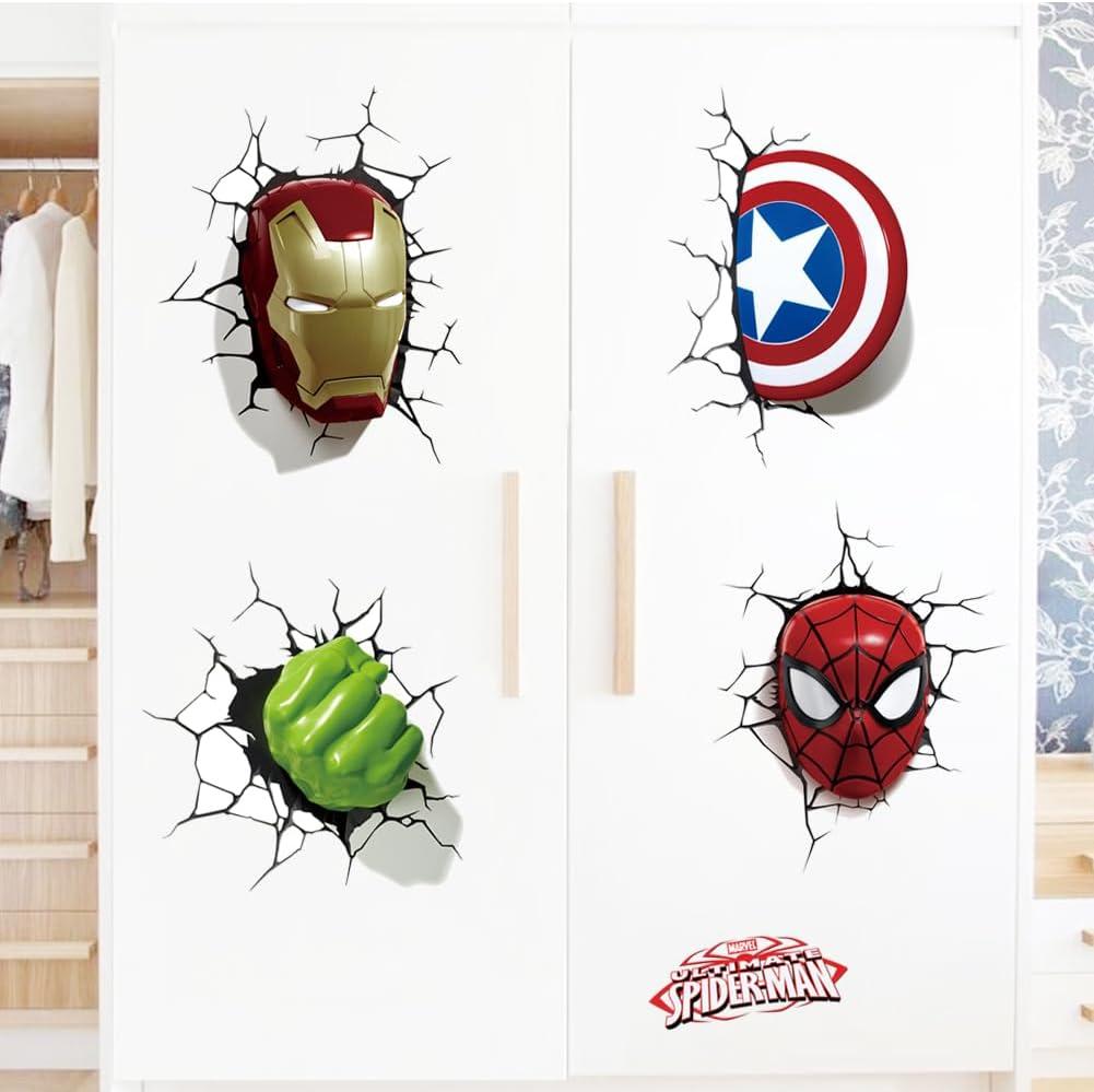 superhero wall