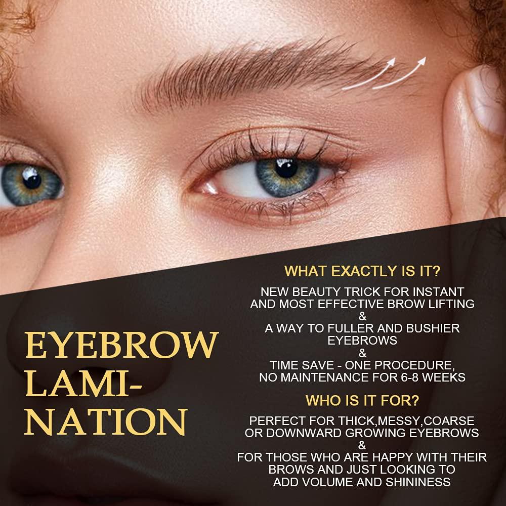 JUANPHEA Professional Brow Lamination Kit - DIY Eyebrow Perming ...