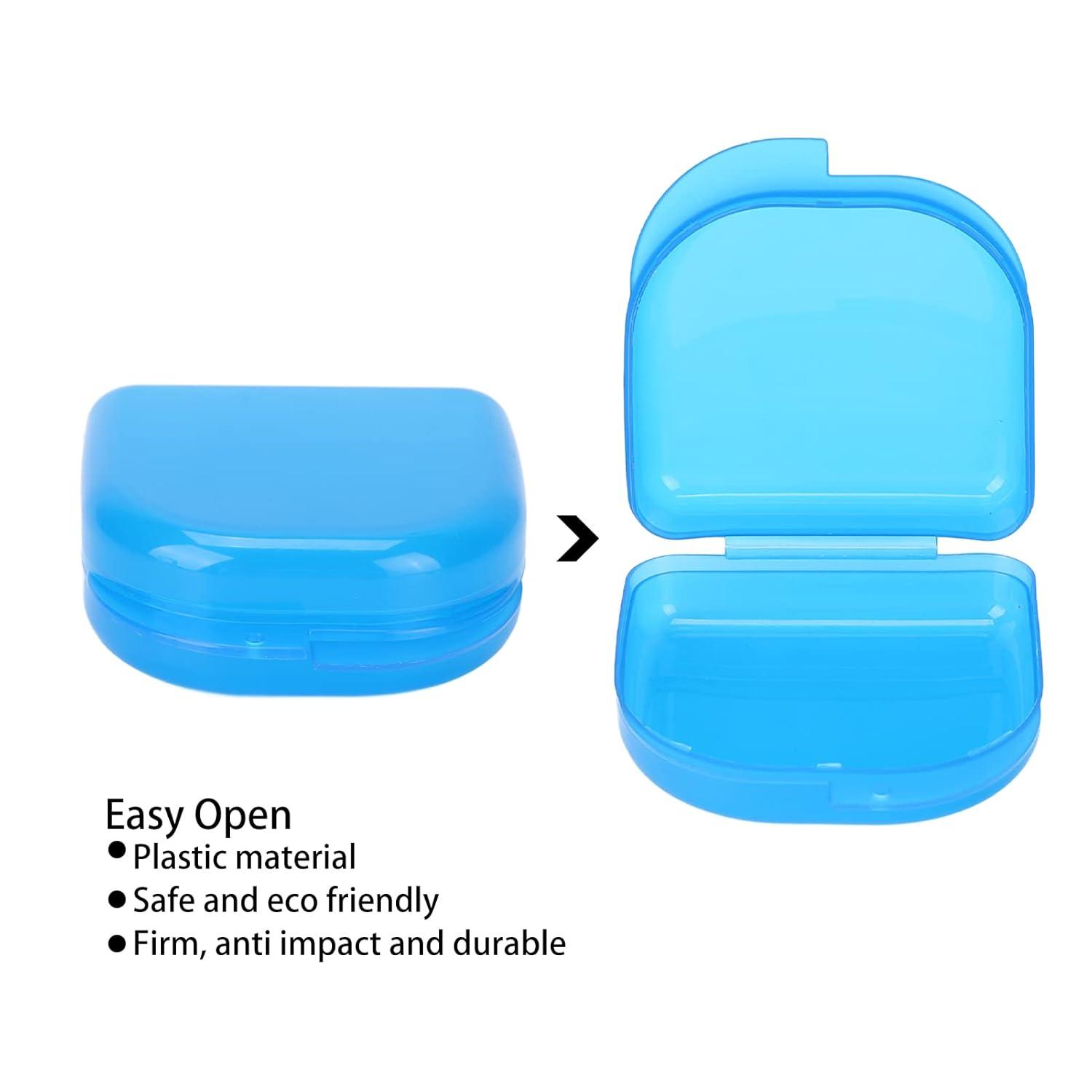 4-Piece Portable Denture Case | Professional Denture Container for ...