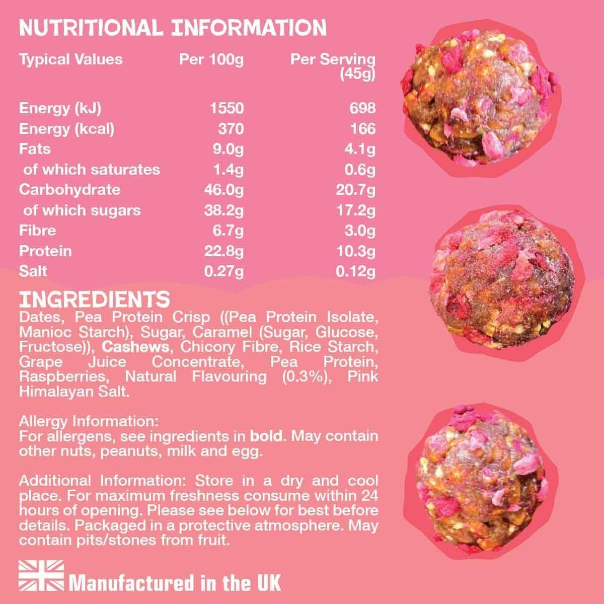 Protein Rocks - High Protein Healthy Snack Natural Ingredients Gluten ...