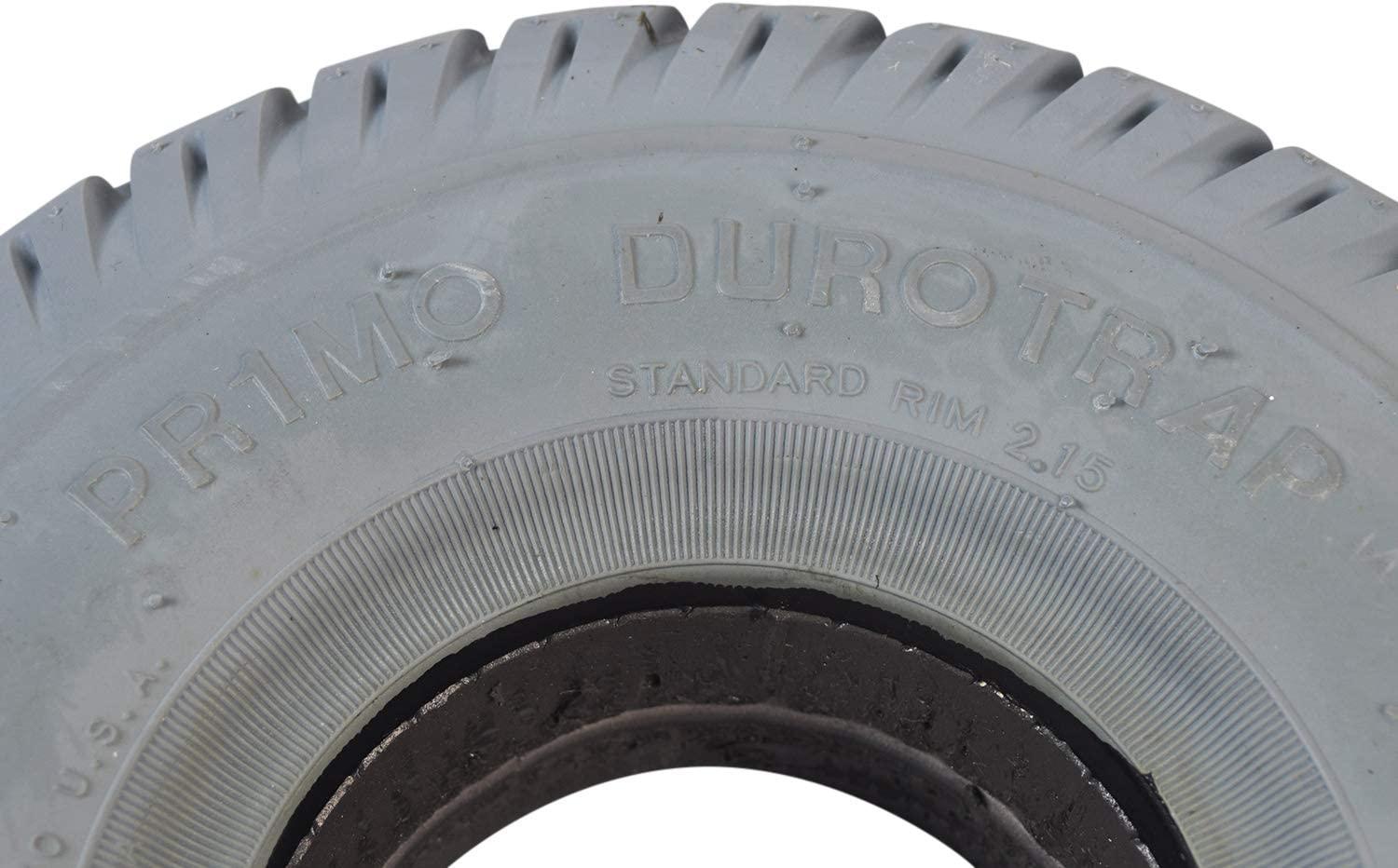Monster Motion 3.00-4 Foam-Filled Mobility Tire | Durotrap Knobby Tread ...