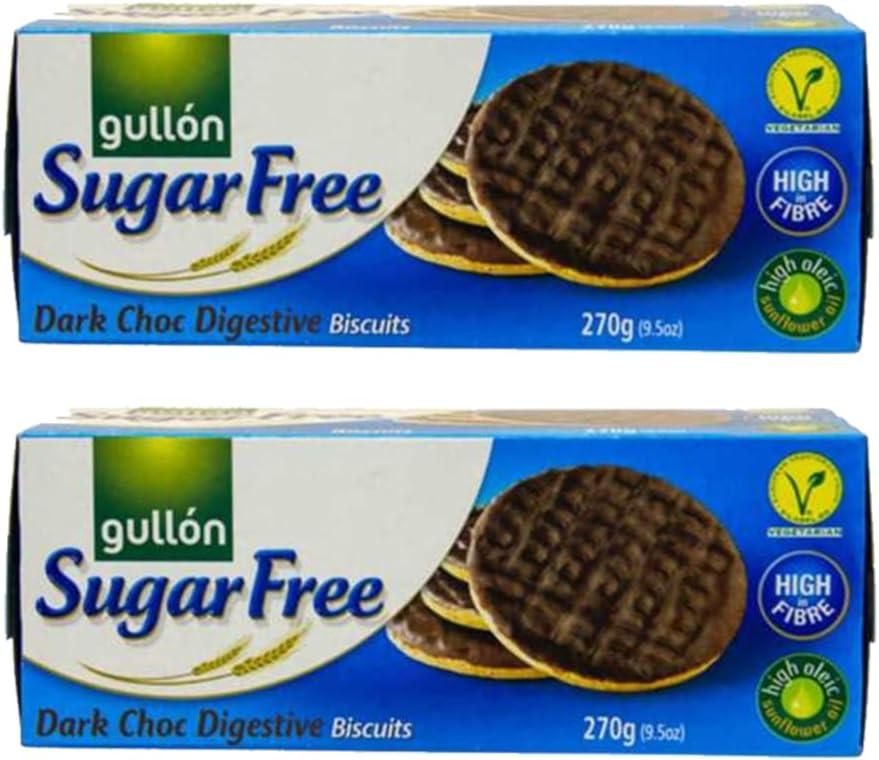 04 Mixed Gullon Sugar Free Digestives 245g & Dark Chocolate Digestives ...