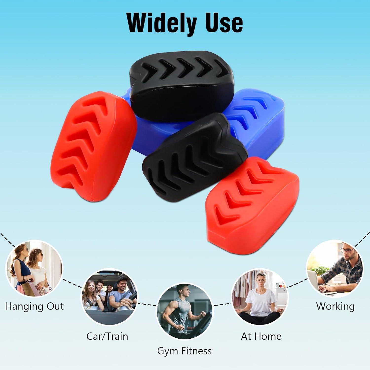 Jawline Trainer Set - 6-Piece Jaw Coach for Men & Women | Double Chin ...