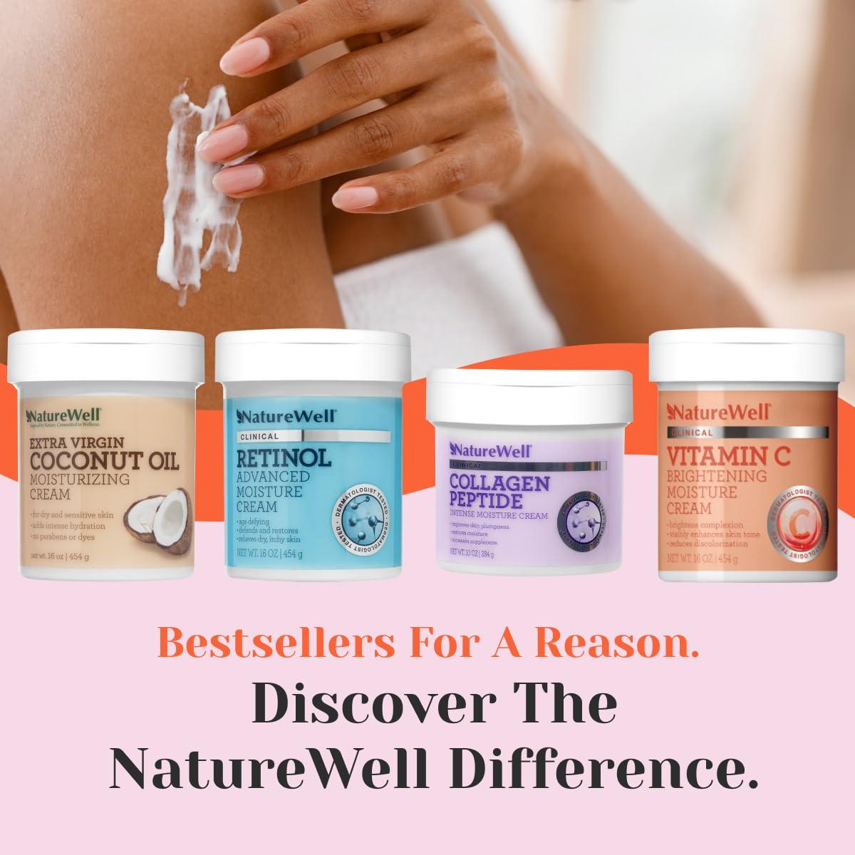 NATUREWELL Clinical Retinol Advanced Moisture Cream - 16 Oz 1 Pound ...