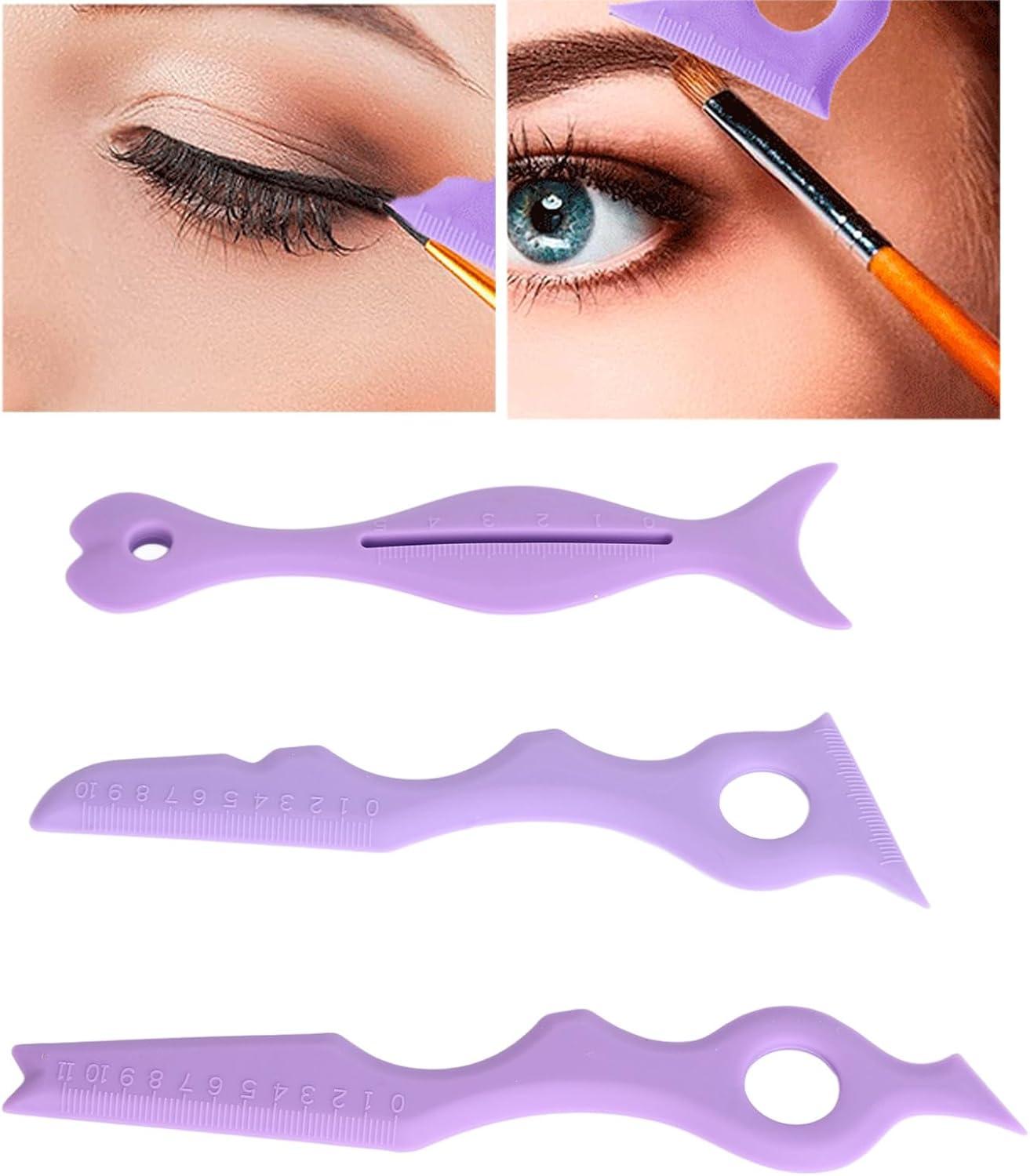 Silicone Stencils Silicone Makeup Stencils 3Pcs Tool Winged Tip Eye ...
