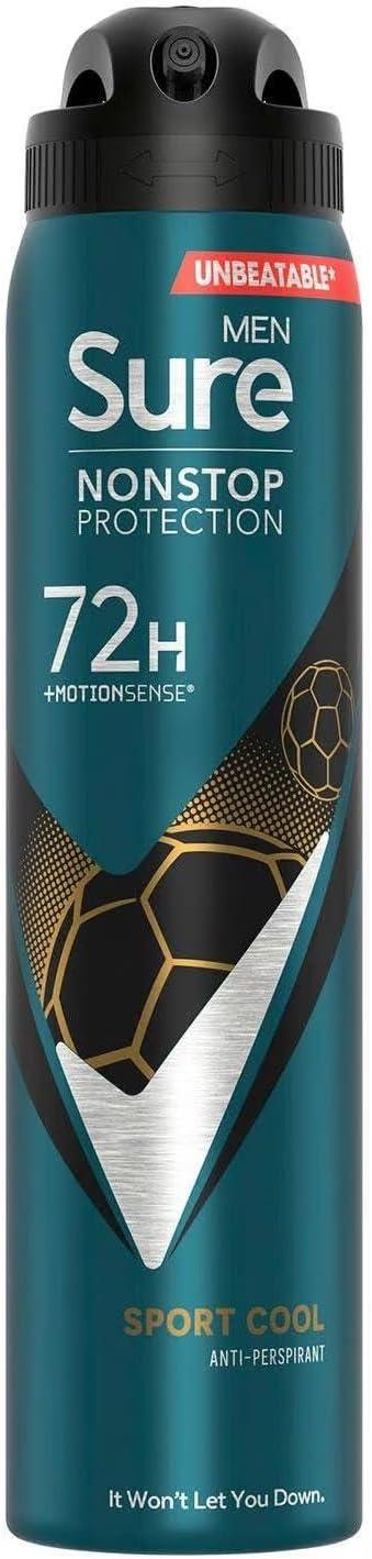 Sure Sport Cool Anti-perspirant 72h Protection 250ml 6-pack | Buy Now ...